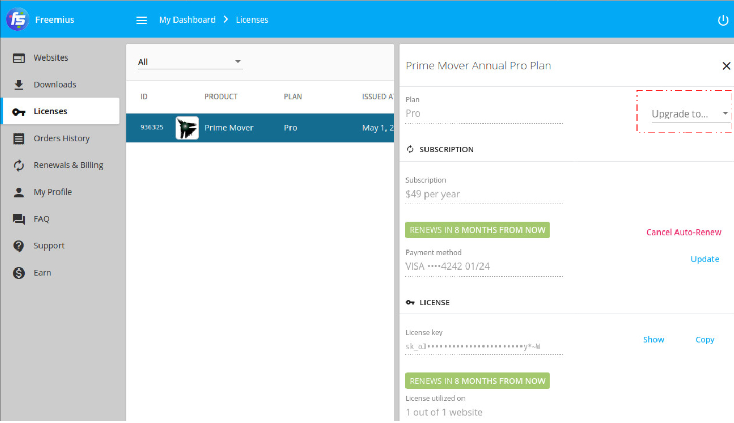 How to upgrade to PRO plan from free version? - Codexonics